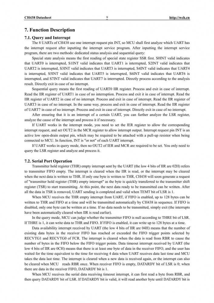 CH438L datasheet page 9
