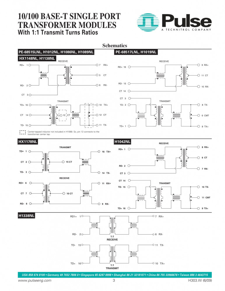HX1178NLT technical document page 3