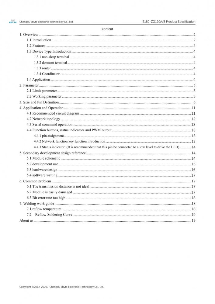 E180-ZG120B datasheet page 2
