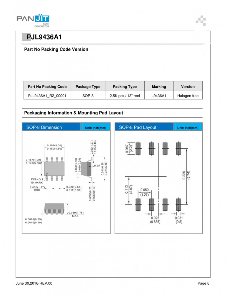 PJL9436A1 datasheet page 6
