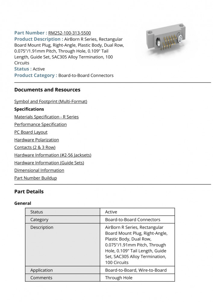 RM252-100-313-5500 technical document image, page 1