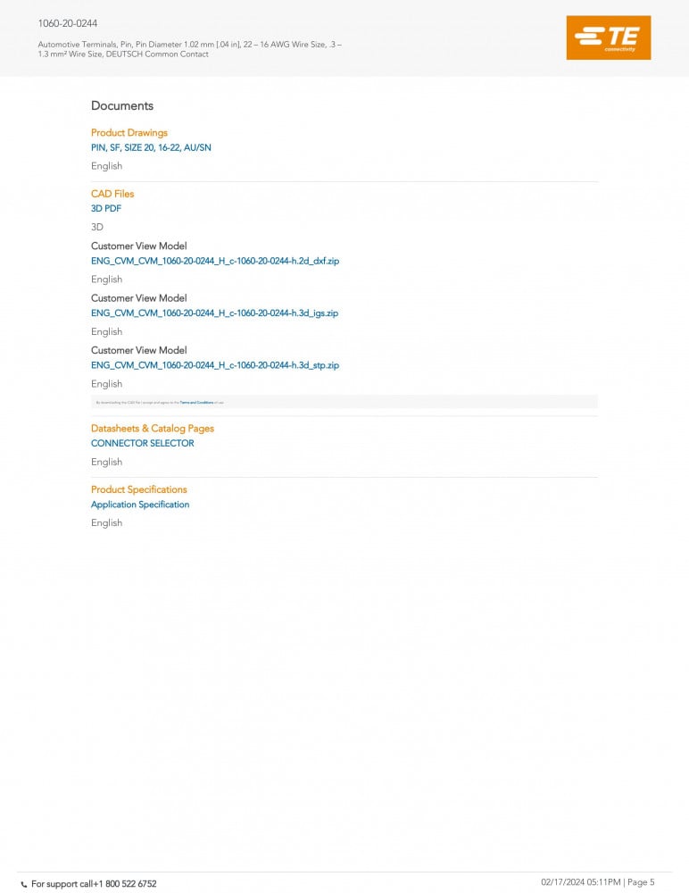 1060-20-0244 technical document page 5