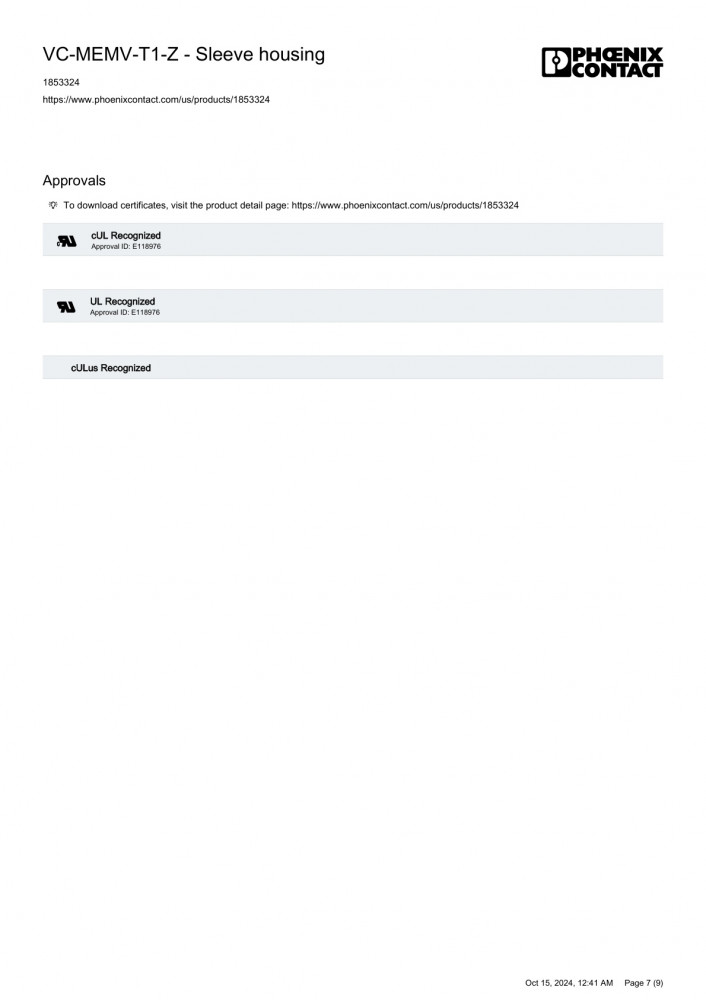 Phoenix Contact 1853324 technical page 7