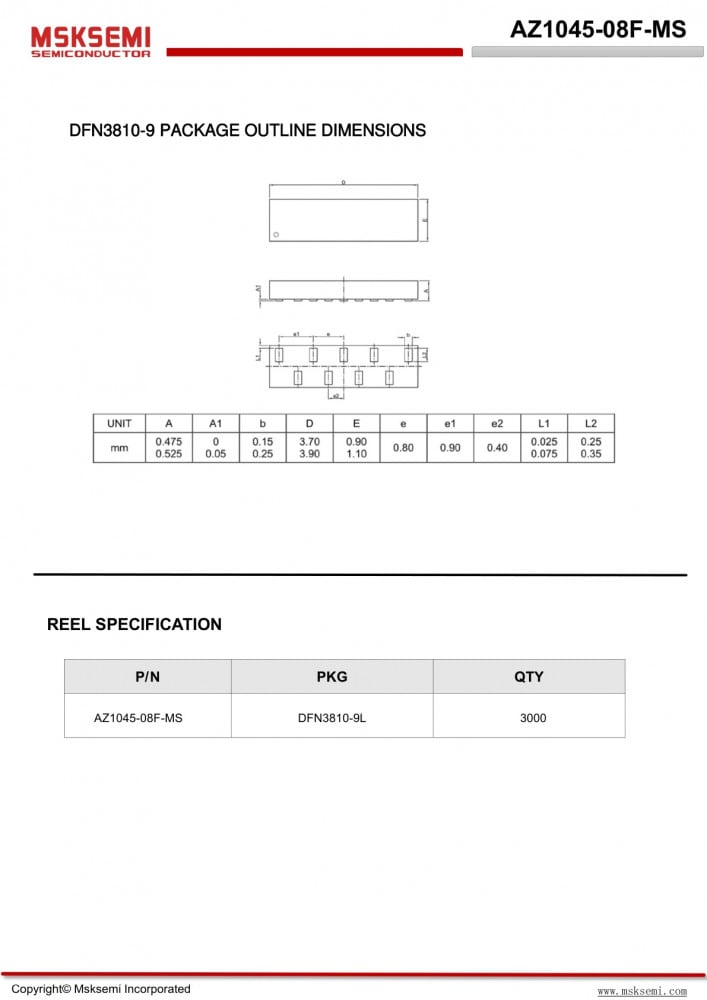 AZ1045-08F-MS datasheet page 5