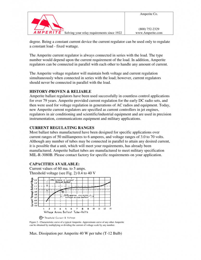 Automatic current regulator document page 2