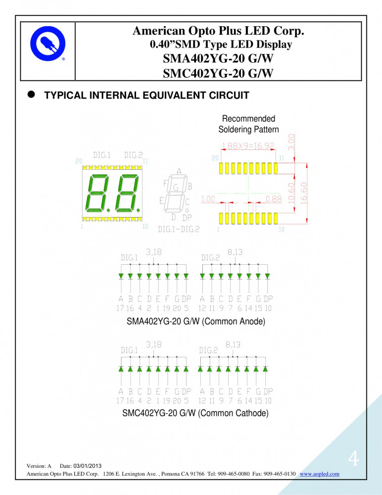 SMC402YG-20 datasheet page 4