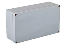 Enclosure, Die-cast Aluminum, S-8100 Series, without External Mounting Flanges, 280 x 180 x 101mm Outside Dimensions, not Painted for sale