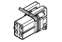 1.52mm Pitch, Sealed Wire-to-Board Housing, Female, 4 Circuits for sale