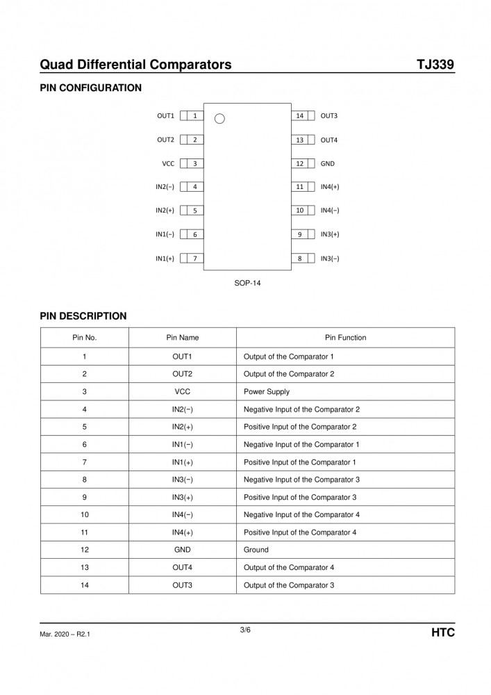 TJ339GD datasheet page 3