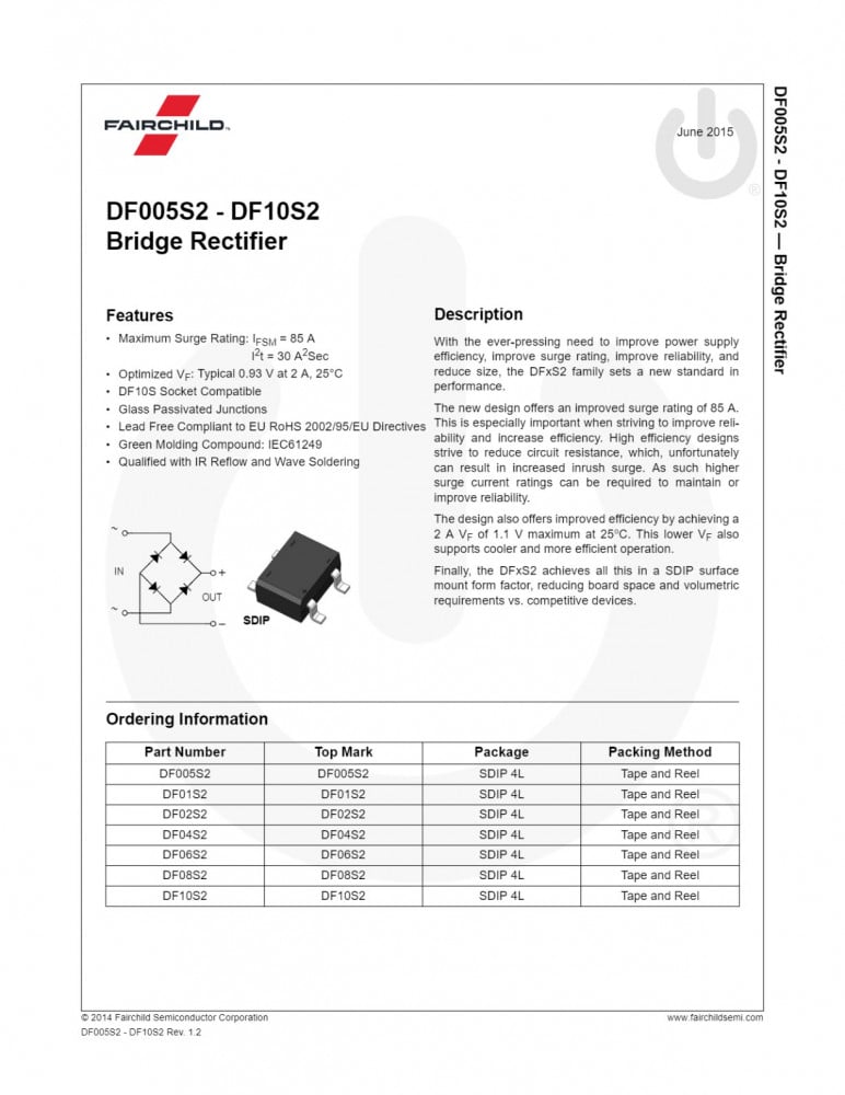 DF08S2 technical document page 1