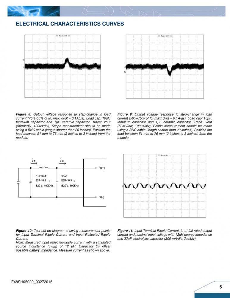 DELTA E48SH datasheet page 5