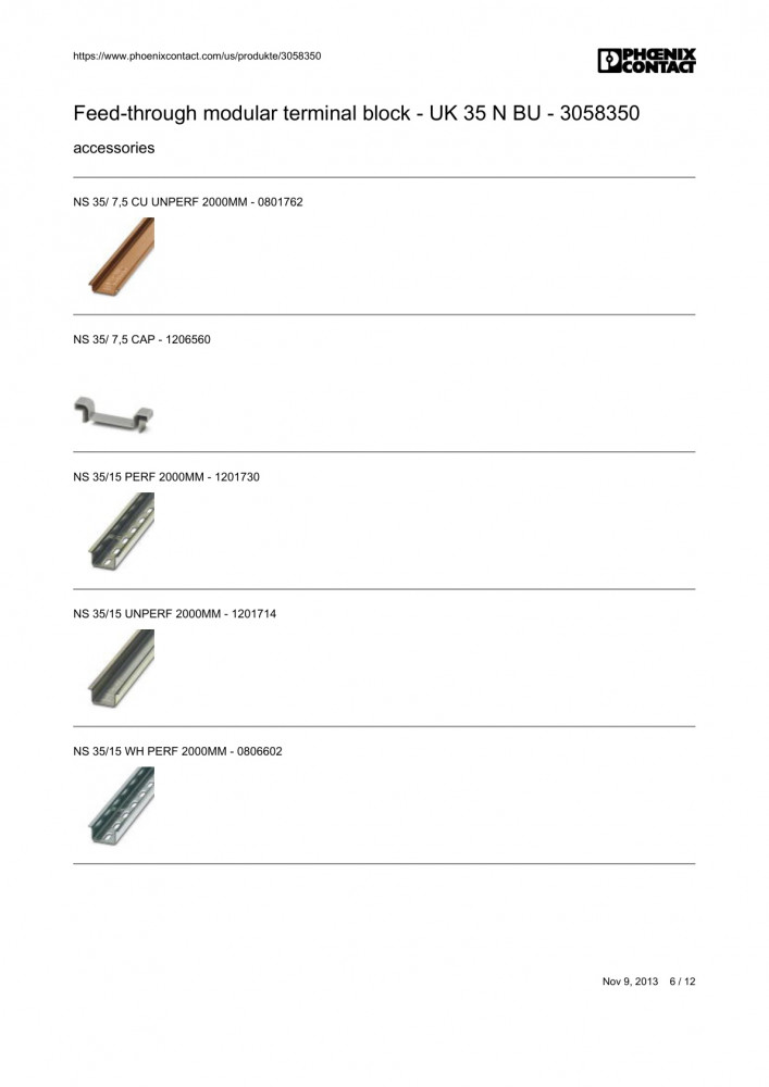 UK 35 N BU 3058350 technical document page 6