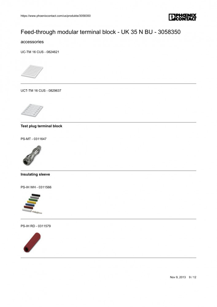 UK 35 N BU 3058350 technical document page 9