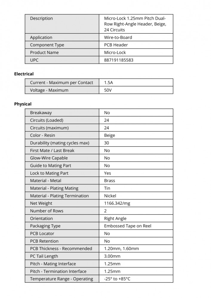 Product document image, page 2