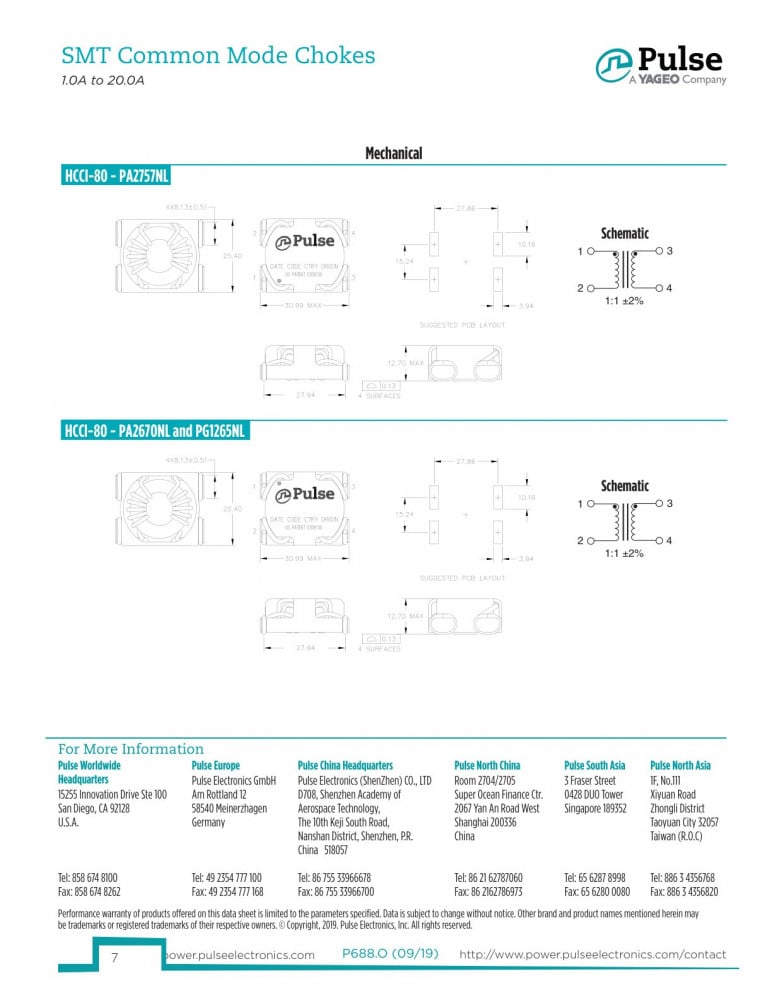 PA2757NLT datasheet page 7