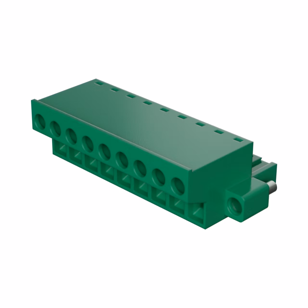 5.08mm Pitch Eurostyle Horizontal Plug, In-Line, with Retention Ends, 9 Circuits for sale