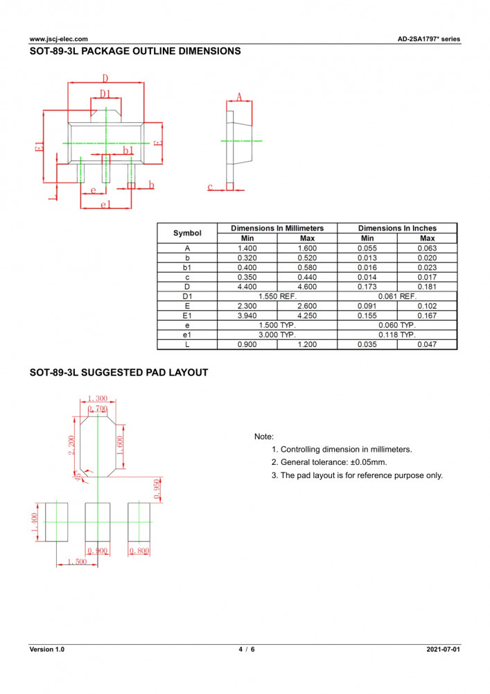 AD-2SA1797-Q datasheet page 4