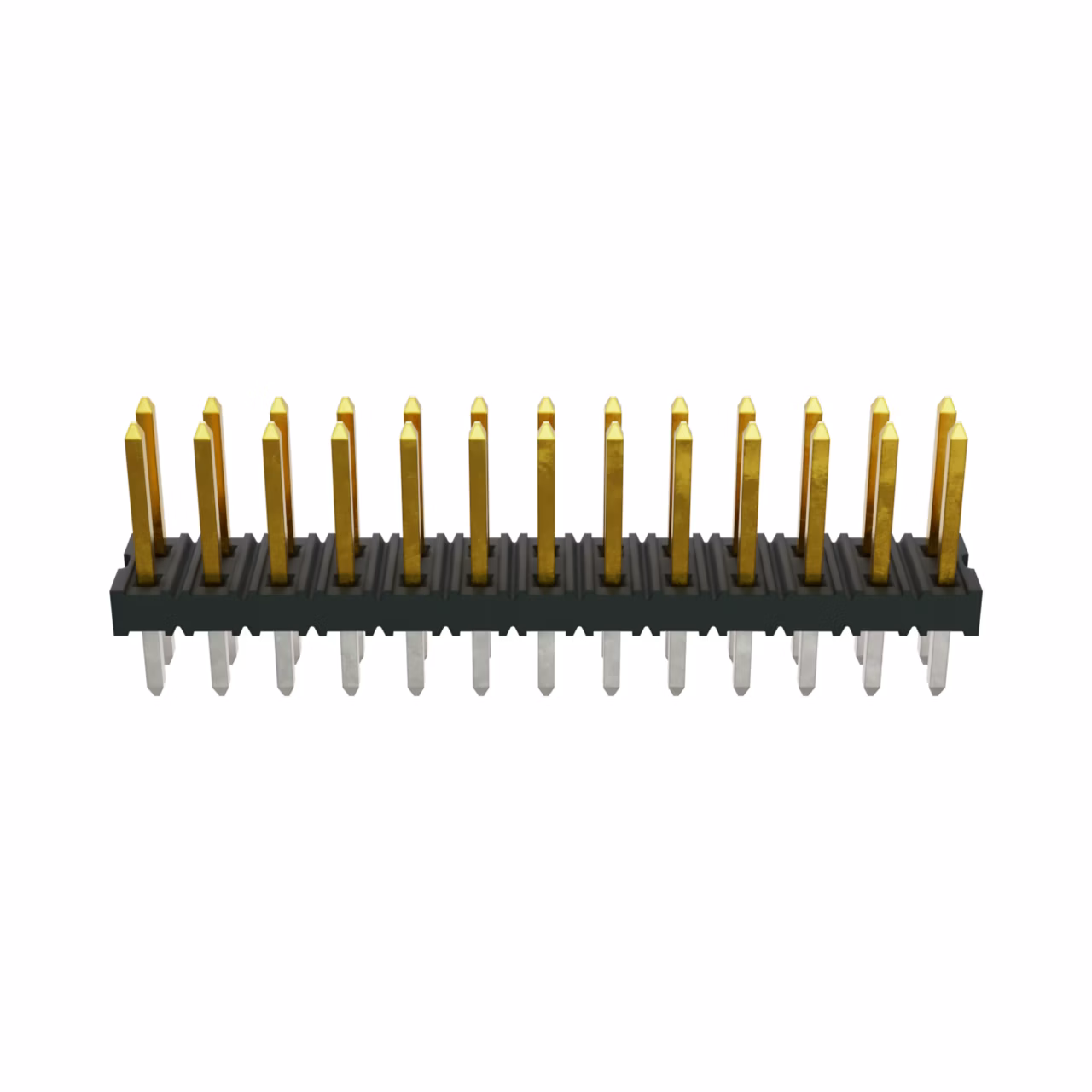 2.00mm Pitch Milli-Grid Header, Vertical, Through Hole, 26 Circuits, 0.38µm Gold (Au) Plating, Mating Pin Length 5.00mm, Tail Length 2.60mm, Tray, Lead-Free for sale
