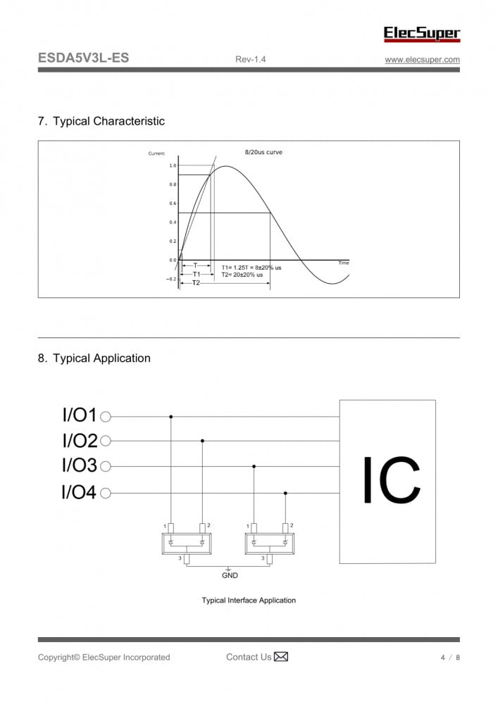 ESDA5V3L-ES datasheet page 4