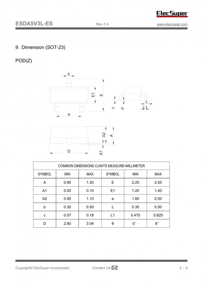 ESDA5V3L-ES datasheet page 5
