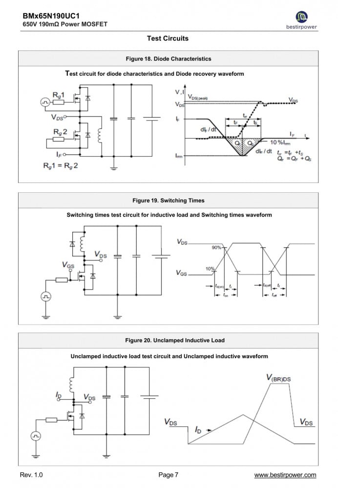 BMW65N190UC1 datasheet page 7