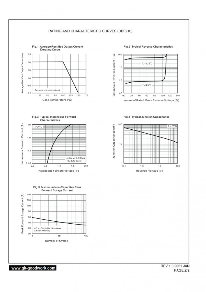 GOODWORK DBF210 datasheet page 2