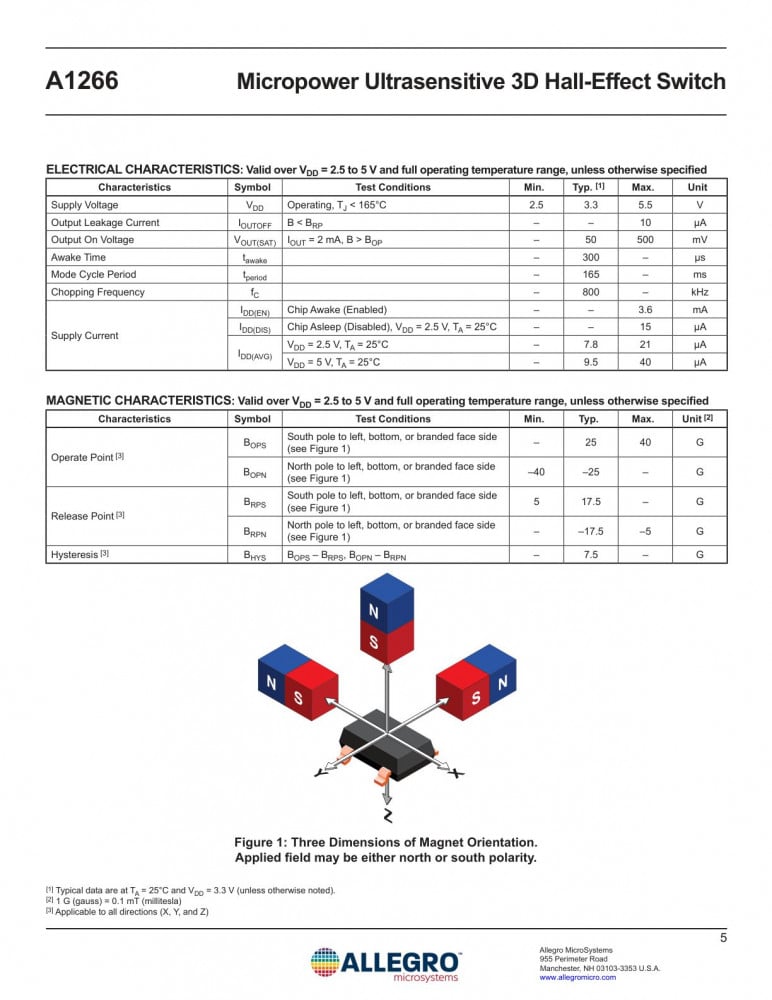 A1266ELHLX-T datasheet page 5