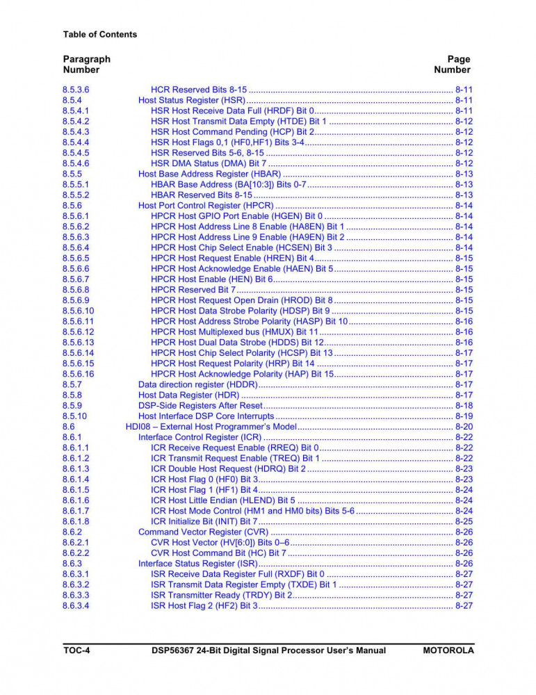 DSP56367 manual page 6
