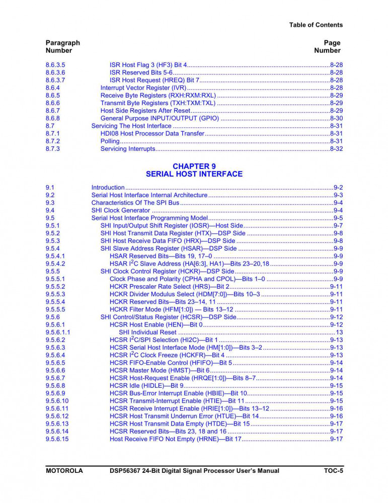 DSP56367 manual page 7