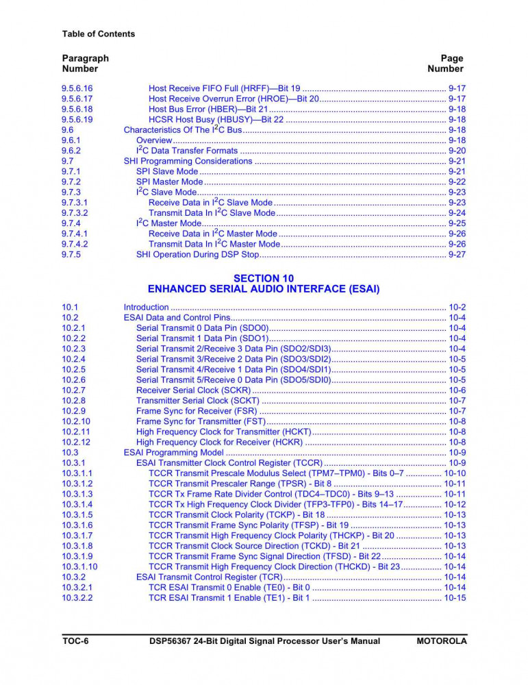 DSP56367 manual page 8