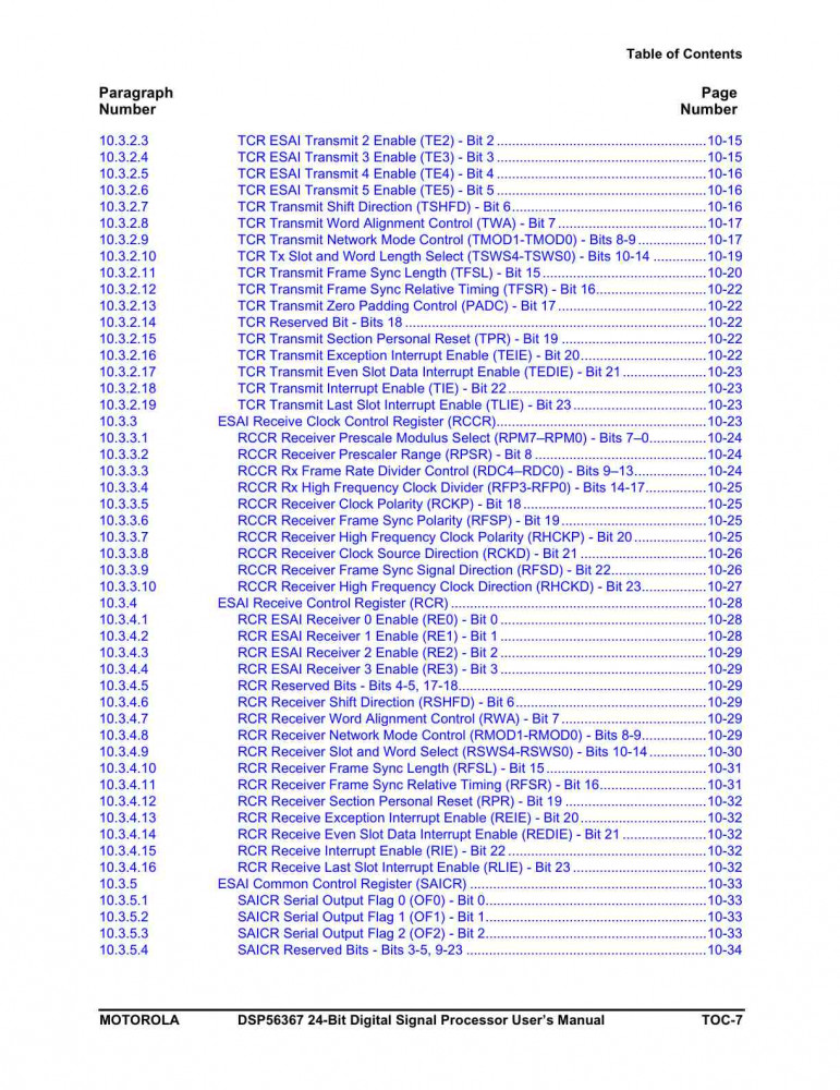DSP56367 manual page 9