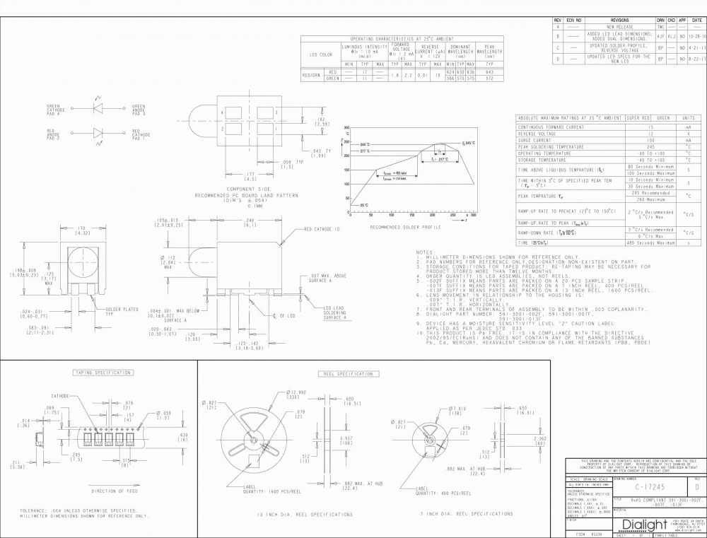 591-3001-013F product drawing page