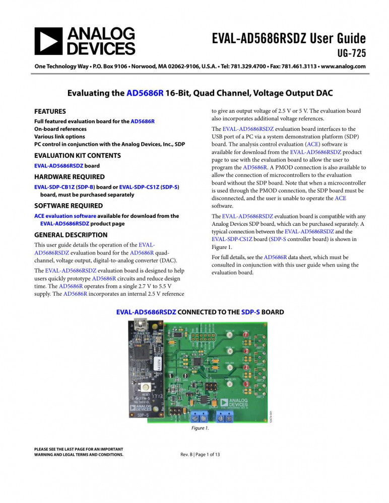 EVAL-AD5686RSDZ documentation page 1