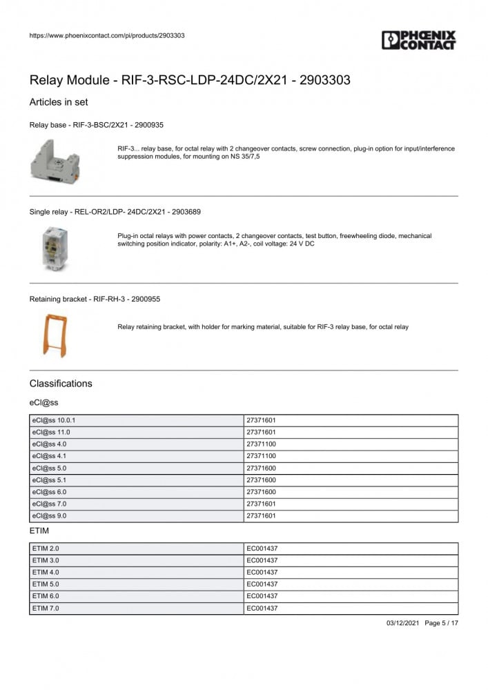 Phoenix Contact 2903303 datasheet page 5