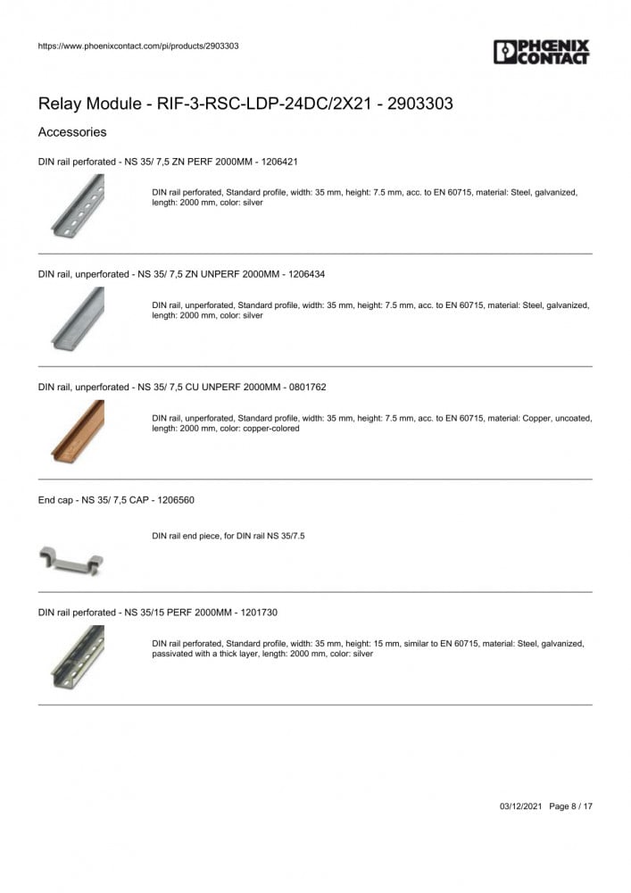 Phoenix Contact 2903303 datasheet page 8