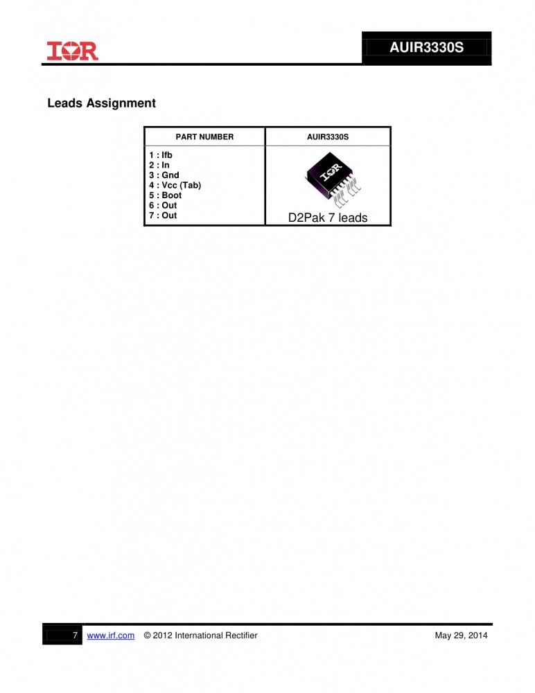 AUIR3330STRL datasheet page 7