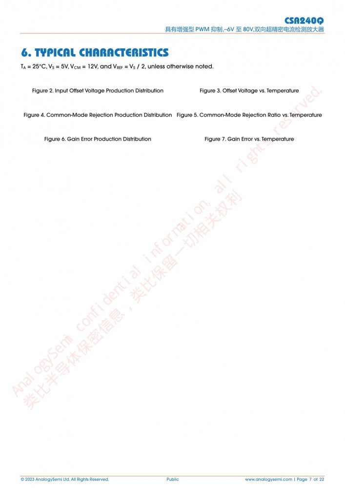 CSA240 datasheet page 7