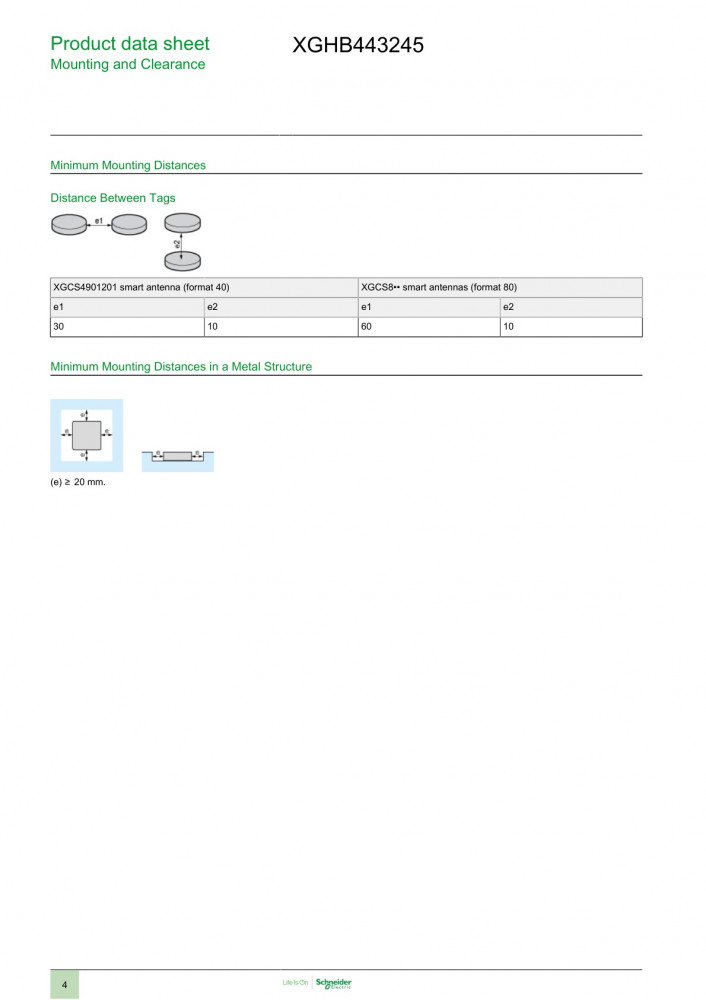 XGHB443245 technical documentation page 4
