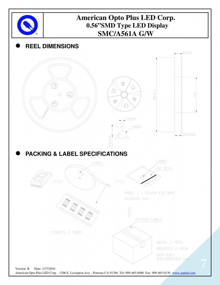 SMC561A datasheet page 7
