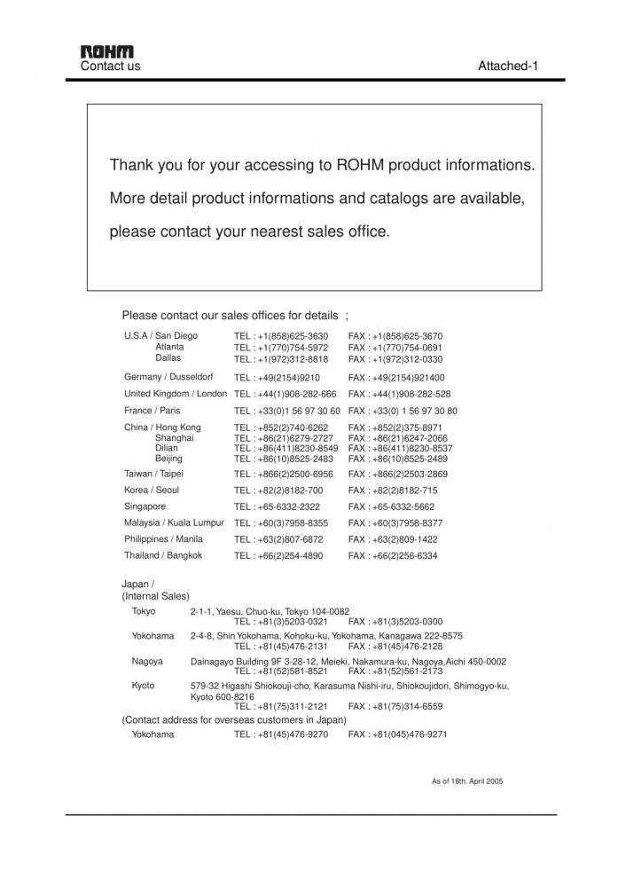 BH1415FV-E2 technical document page 6