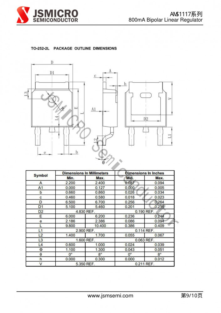 AMS1117-3.3V datasheet page 9