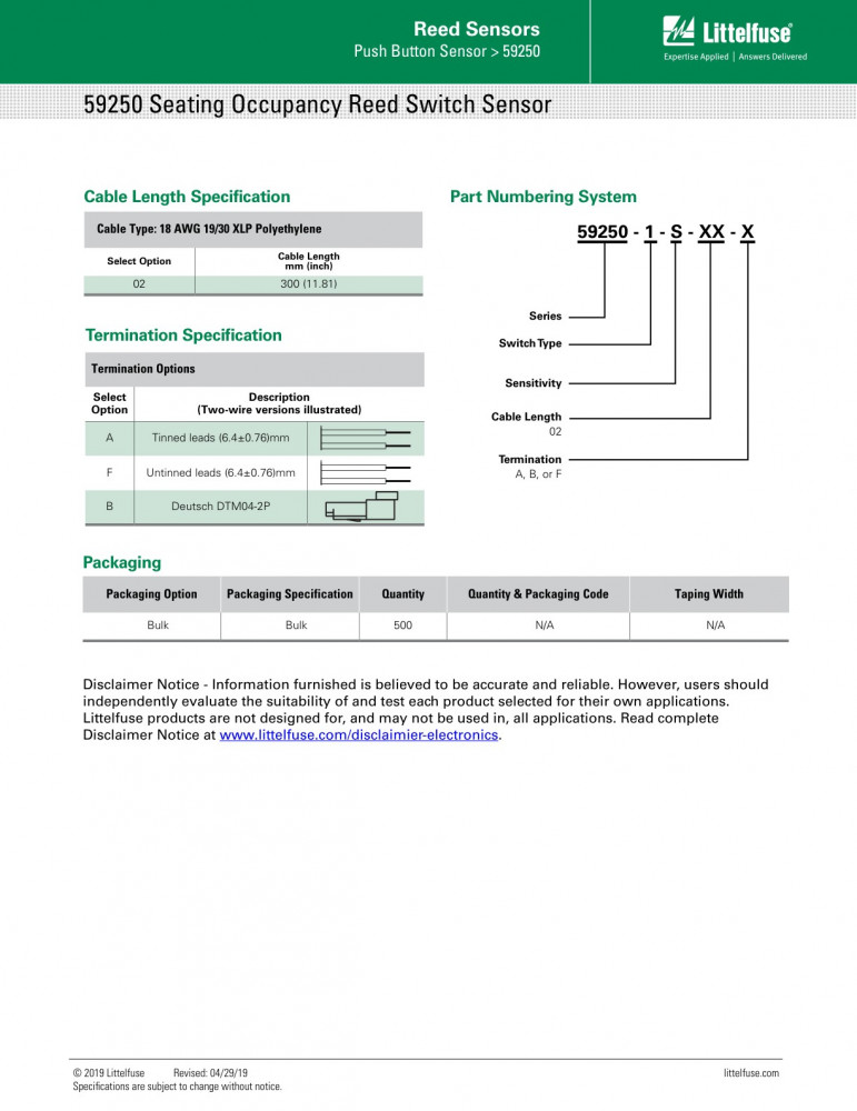59250 product specification page 3
