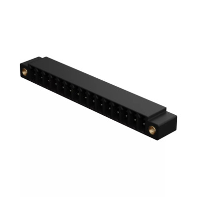 3.81mm Pitch Eurostyle Right-Angle PCB Header, with Threaded Retention Inserts, 15 Circuits for sale
