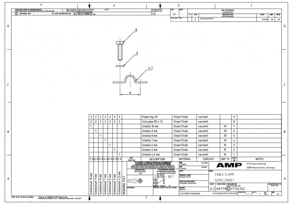 TE Connectivity 3-1106302-9 technical drawing preview