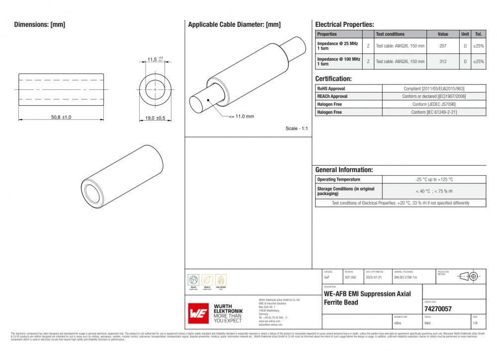 74270057 product document page 1