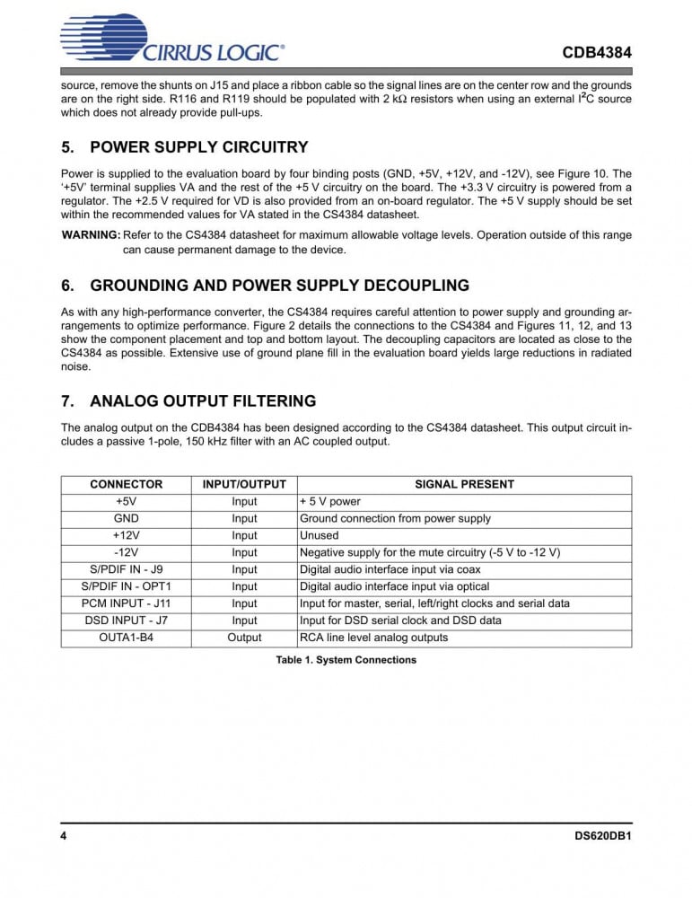 CDB4384 technical document page 4