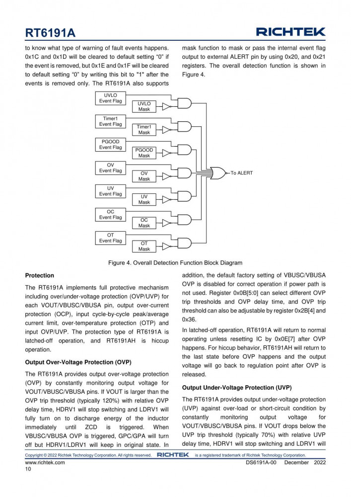 RT6191A document preview, page 10