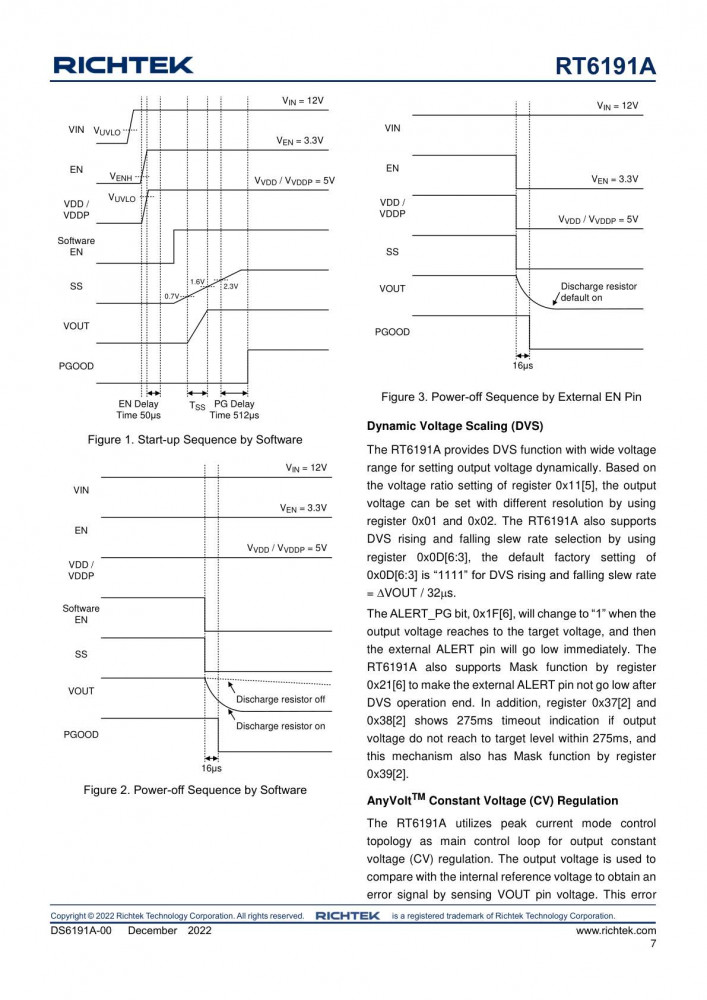 RT6191A document preview, page 7