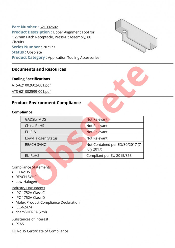 621002602 tooling document page 1