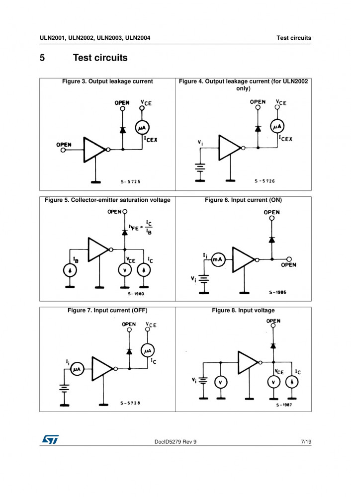 ULN2003 datasheet page 7